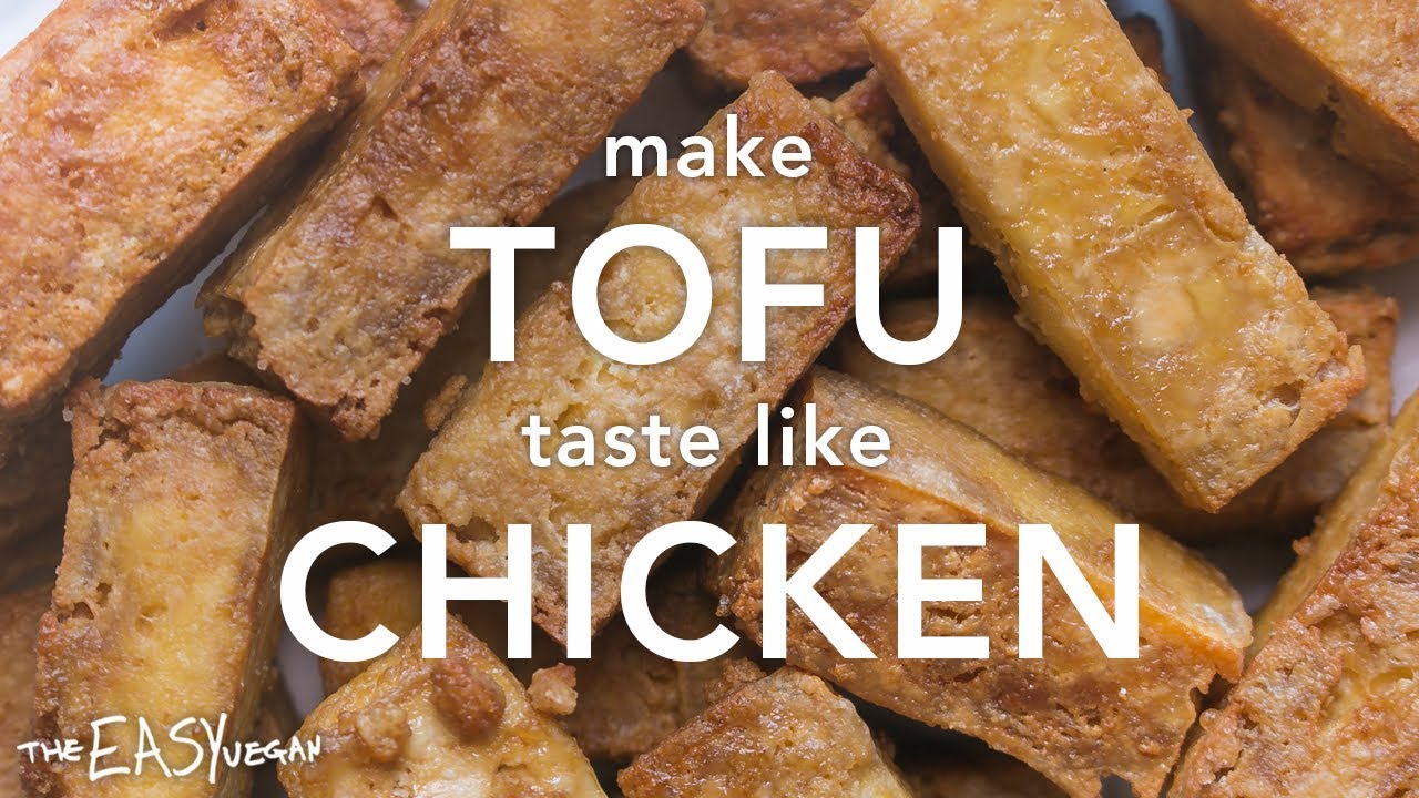 How to make chicken-like tofu at home?