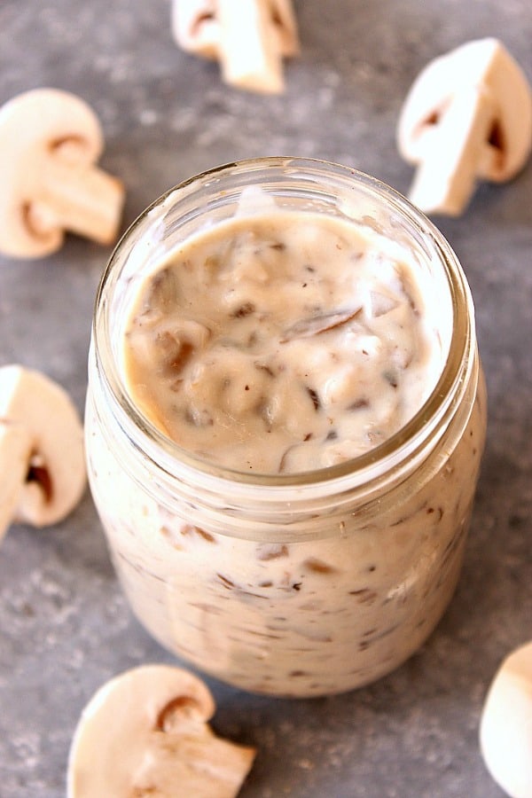 How to make Condensed Cream of mushroom soup?