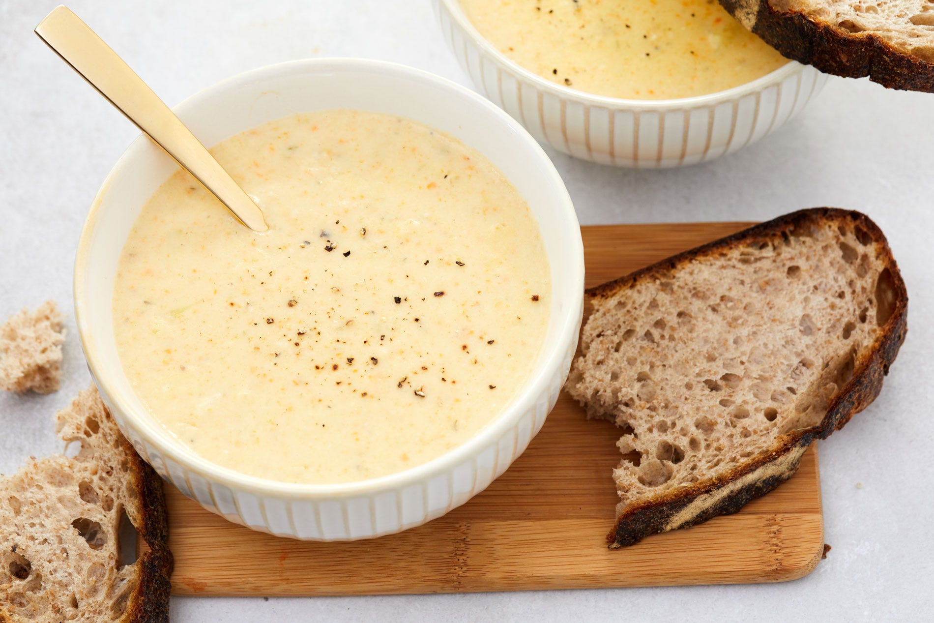 How to make cream of potato soup?