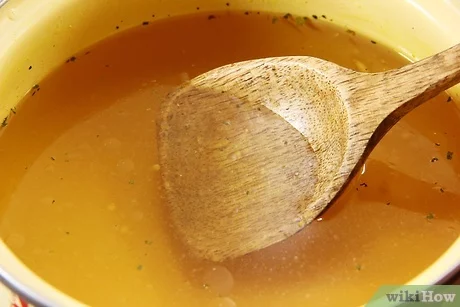 How to thicken chicken broth?