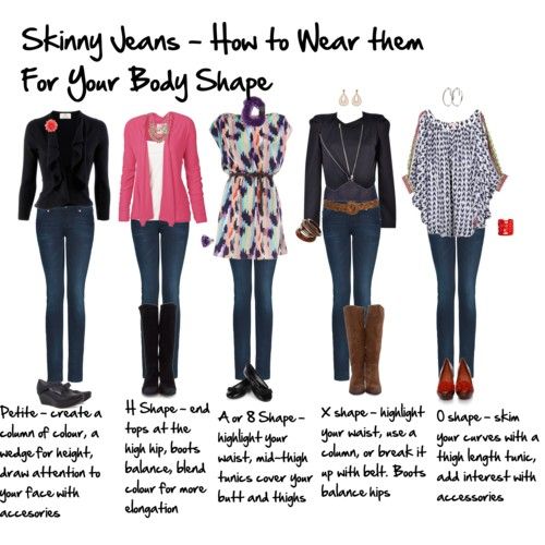 How to wear skinny jeans?