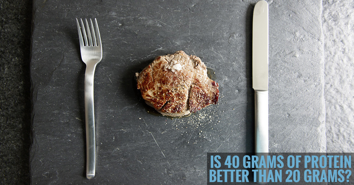 Is 20 grams of protein a day enough?