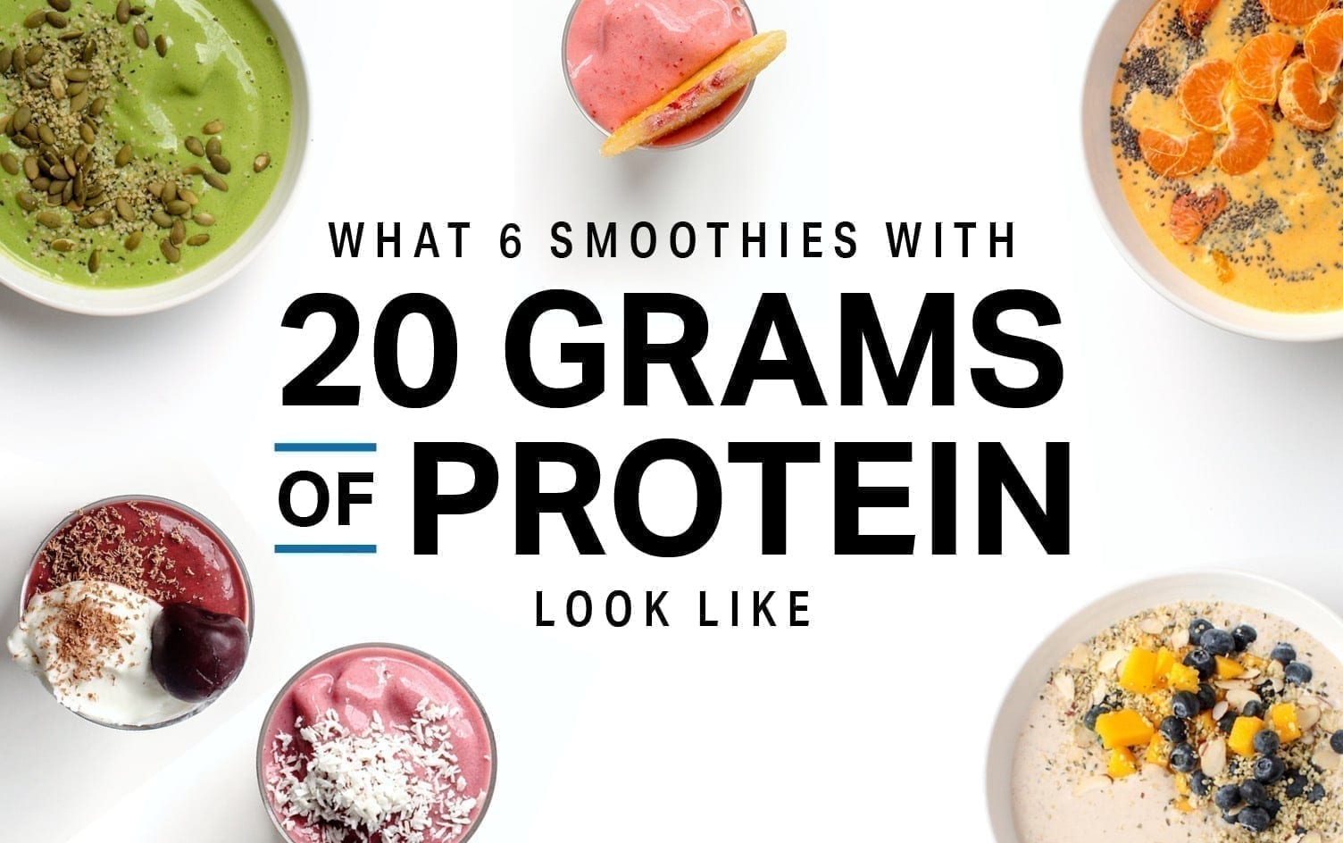 Is 20 grams of protein good for a protein shake?