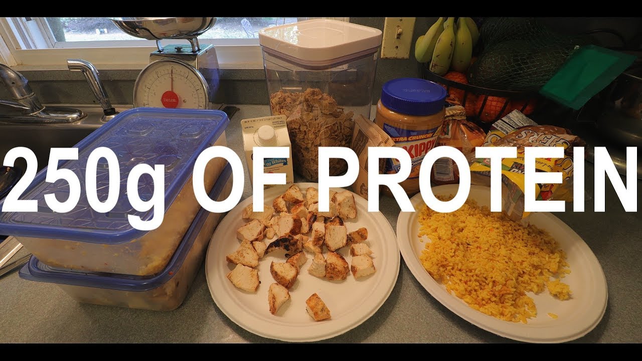 Is 250g of protein too much?