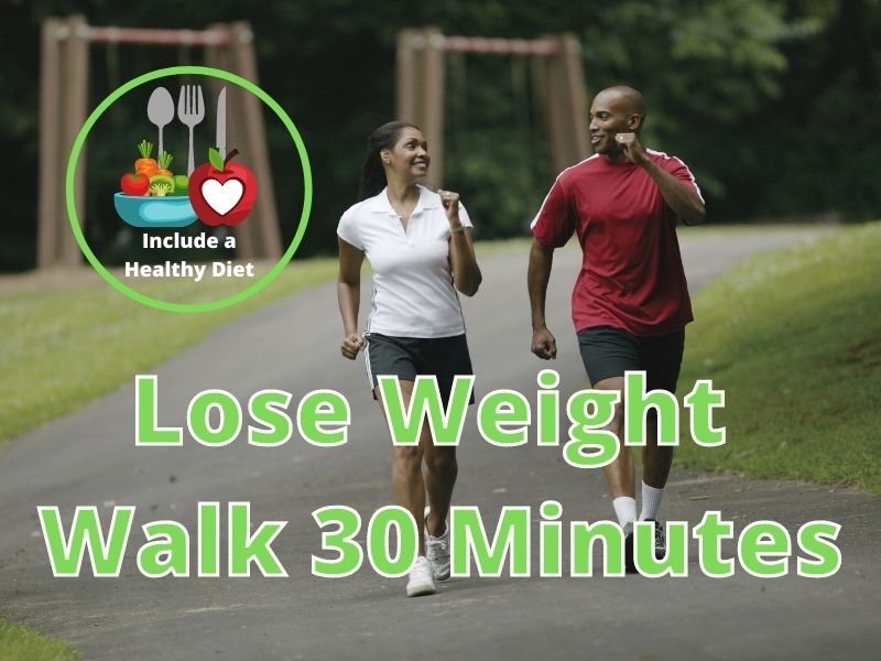 Is 30 minutes of walking a day enough to lose weight?