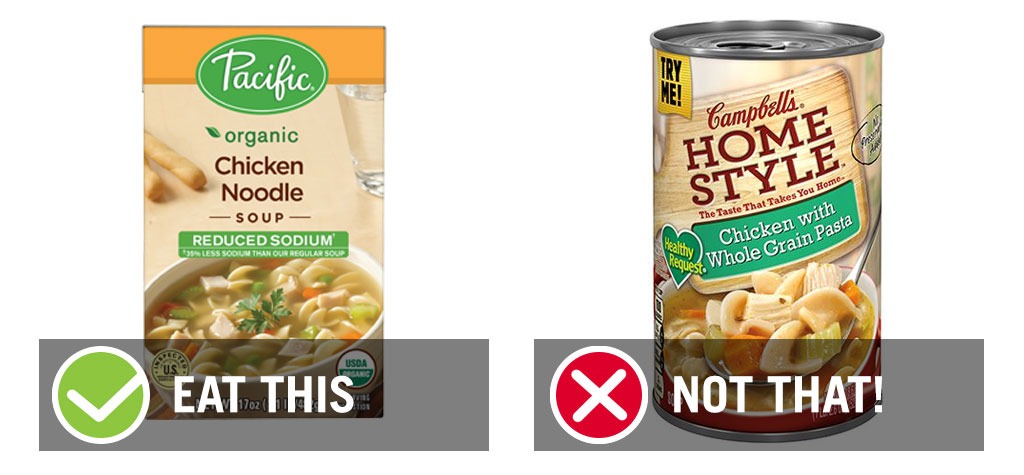 Is a canned soup diet healthy?