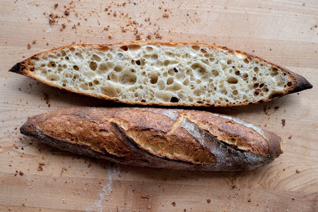 Is a French baguette sourdough?