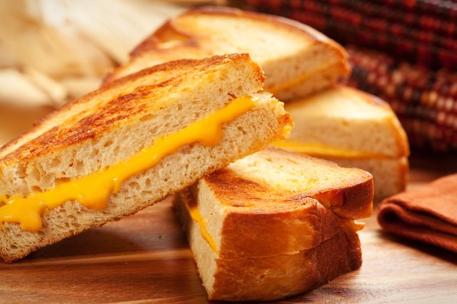 Is a grilled cheese sandwich good for an upset stomach?