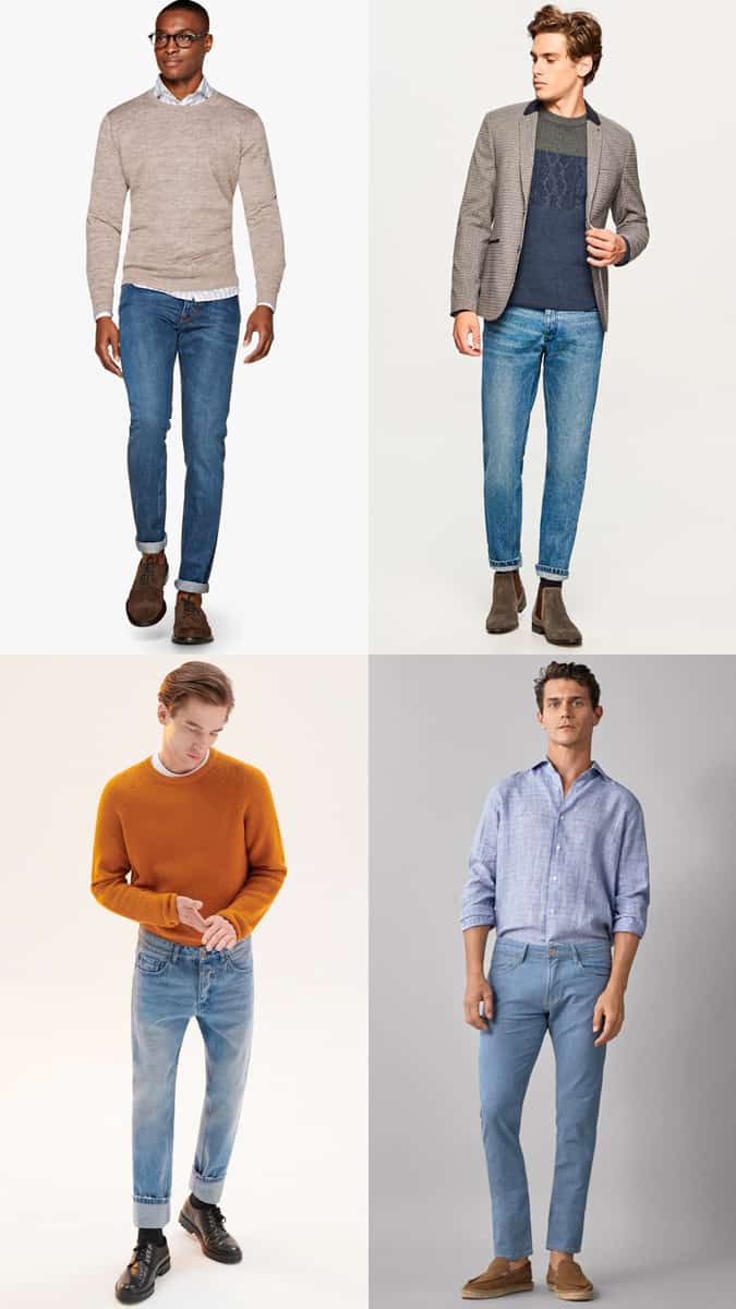 Is a shirt and jeans business casual?