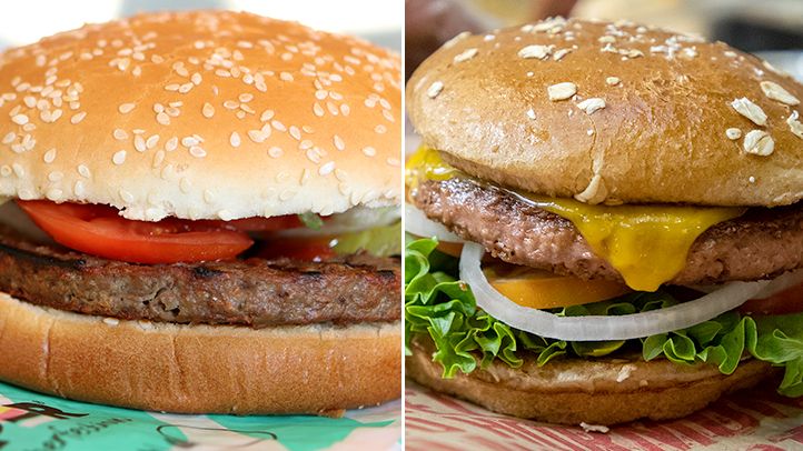Is a veggie burger healthier than a cheeseburger?