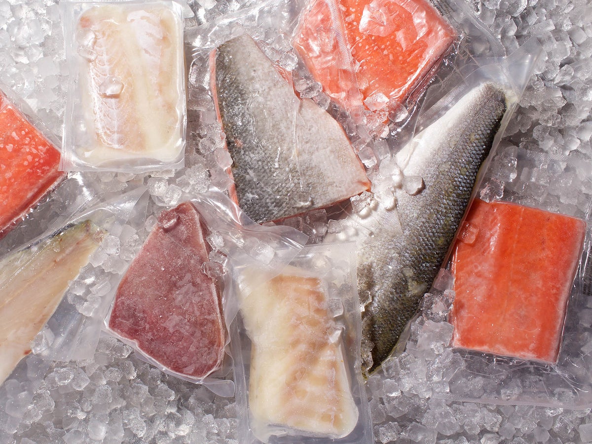 Is all UK fish frozen?
