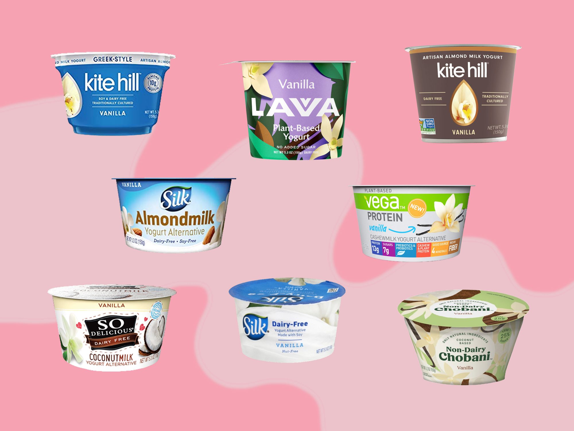 Is almond milk or cow's milk yogurt healthier?
