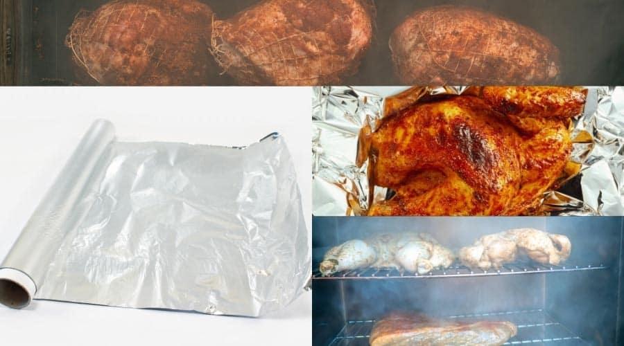 Is aluminum foil safe in smoker?