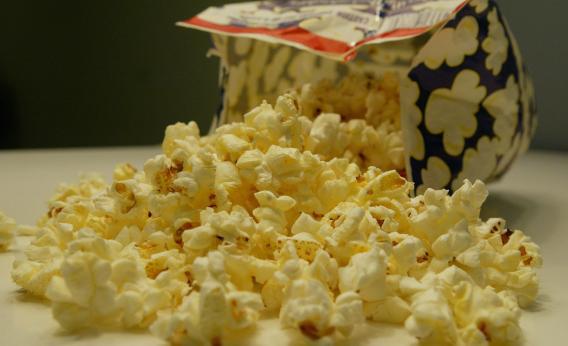 Is bagged popcorn better than microwave popcorn?