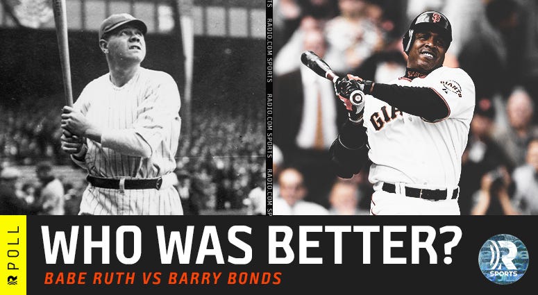 Is Barry Bonds Better Than Babe Ruth?
