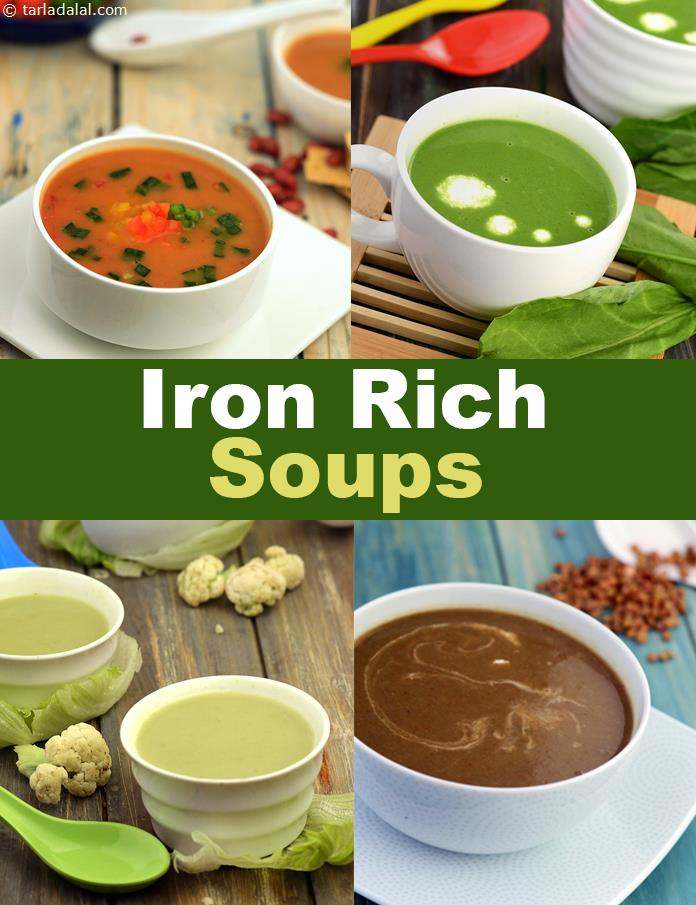 Is bean soup high in iron?