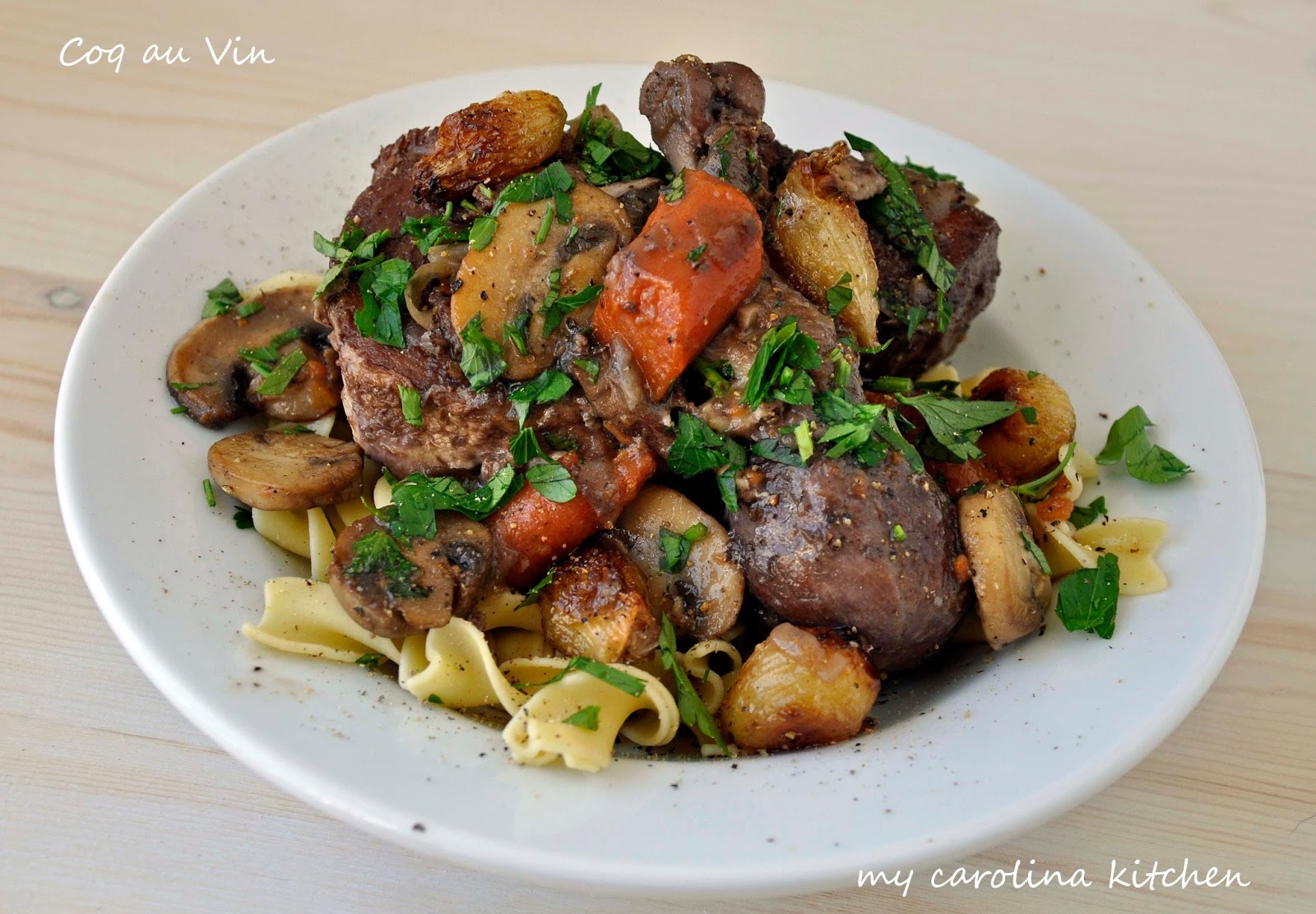 Is beef bourguignon and coq au vin the same?