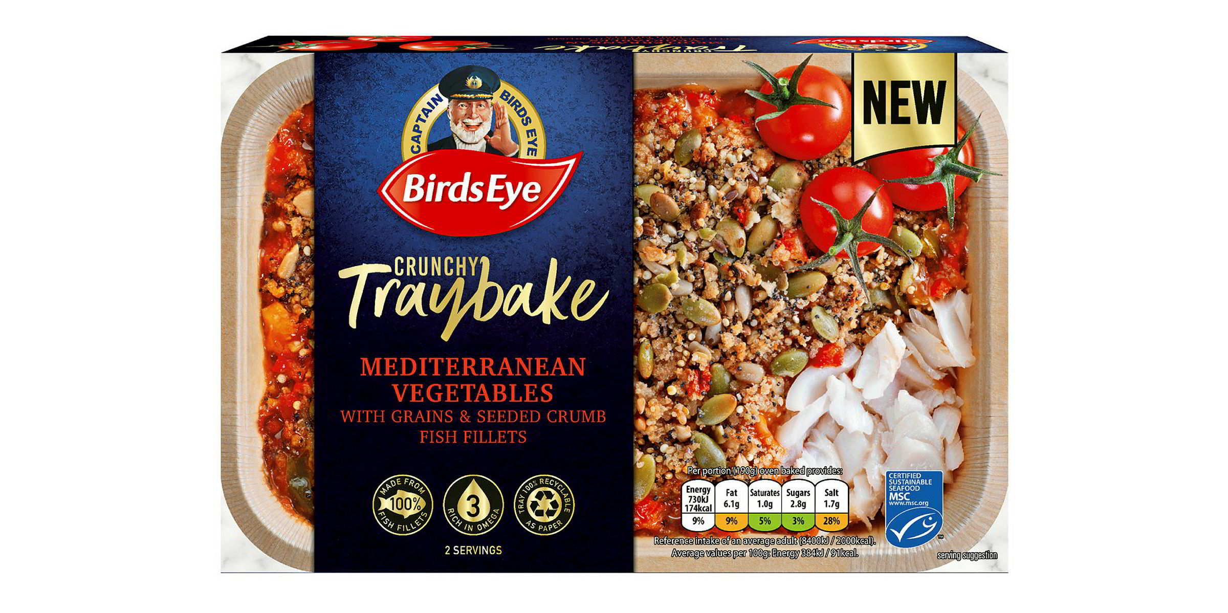 Is Birdseye fish healthy?