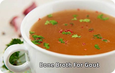 Is bone broth high in uric acid?