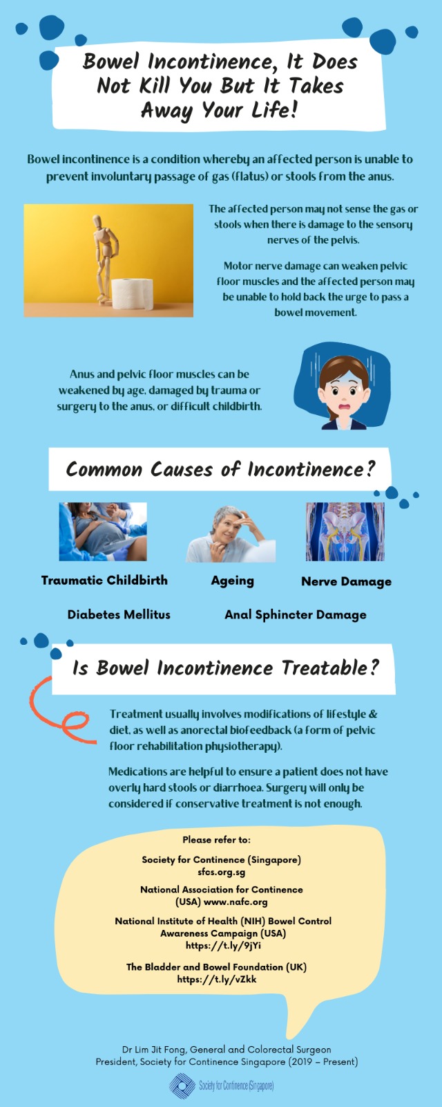 Is bowel incontinence life threatening?