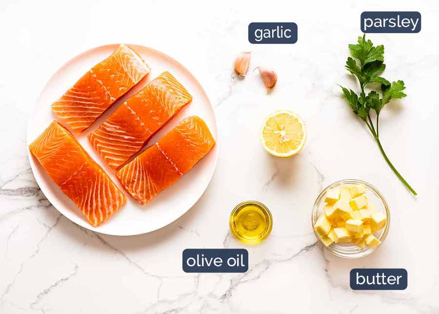 Is butter or oil better for salmon?