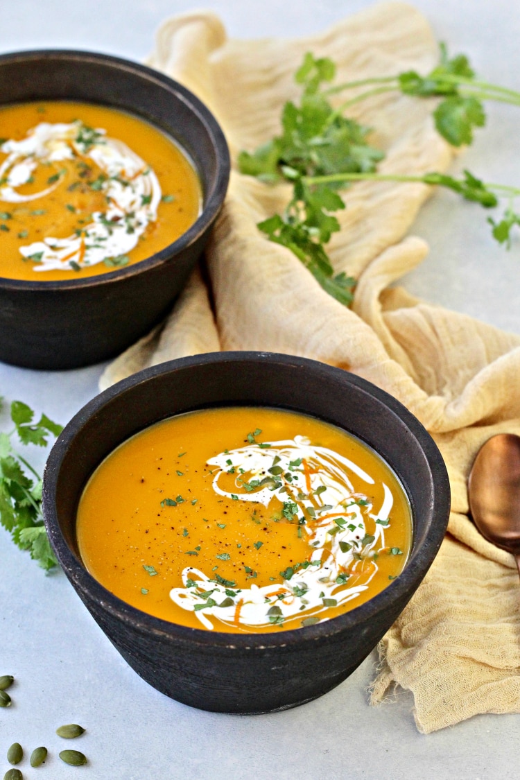 Is butternut squash soup good for the flu?