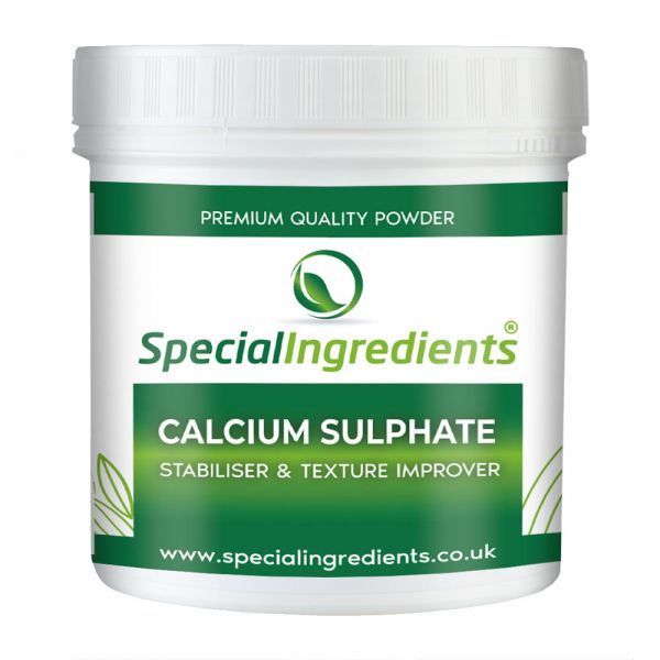 Is calcium sulfate a leavening agent?