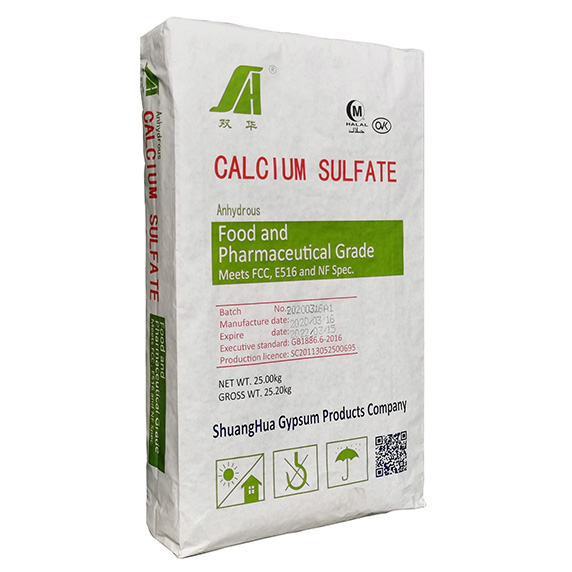 Is calcium sulfate in food Safe?