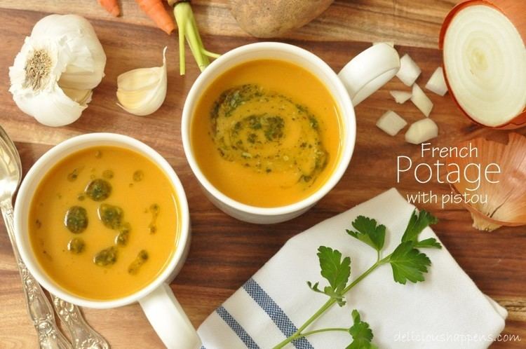 Is called potage in French?