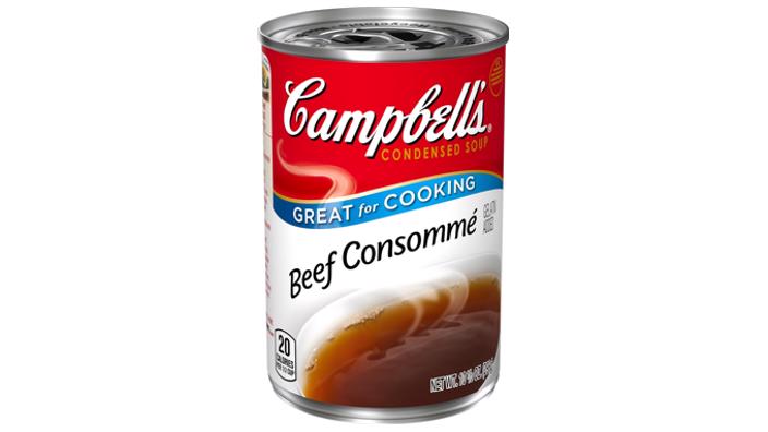 Is Campbell's beef consomme the same as beef broth?