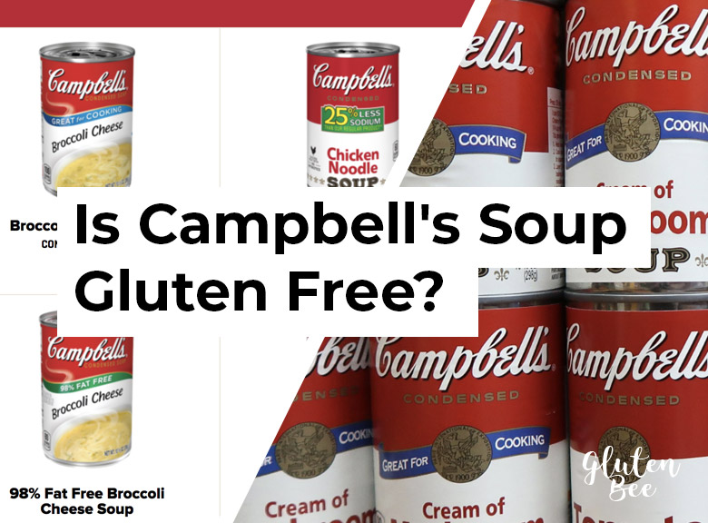 Is Campbell's Cheddar soup gluten-free?