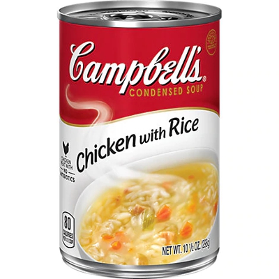 Is Campbells Chicken and Rice soup gluten-free?