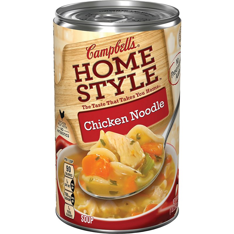 Is Campbell's chicken noodle soup made with bone broth?