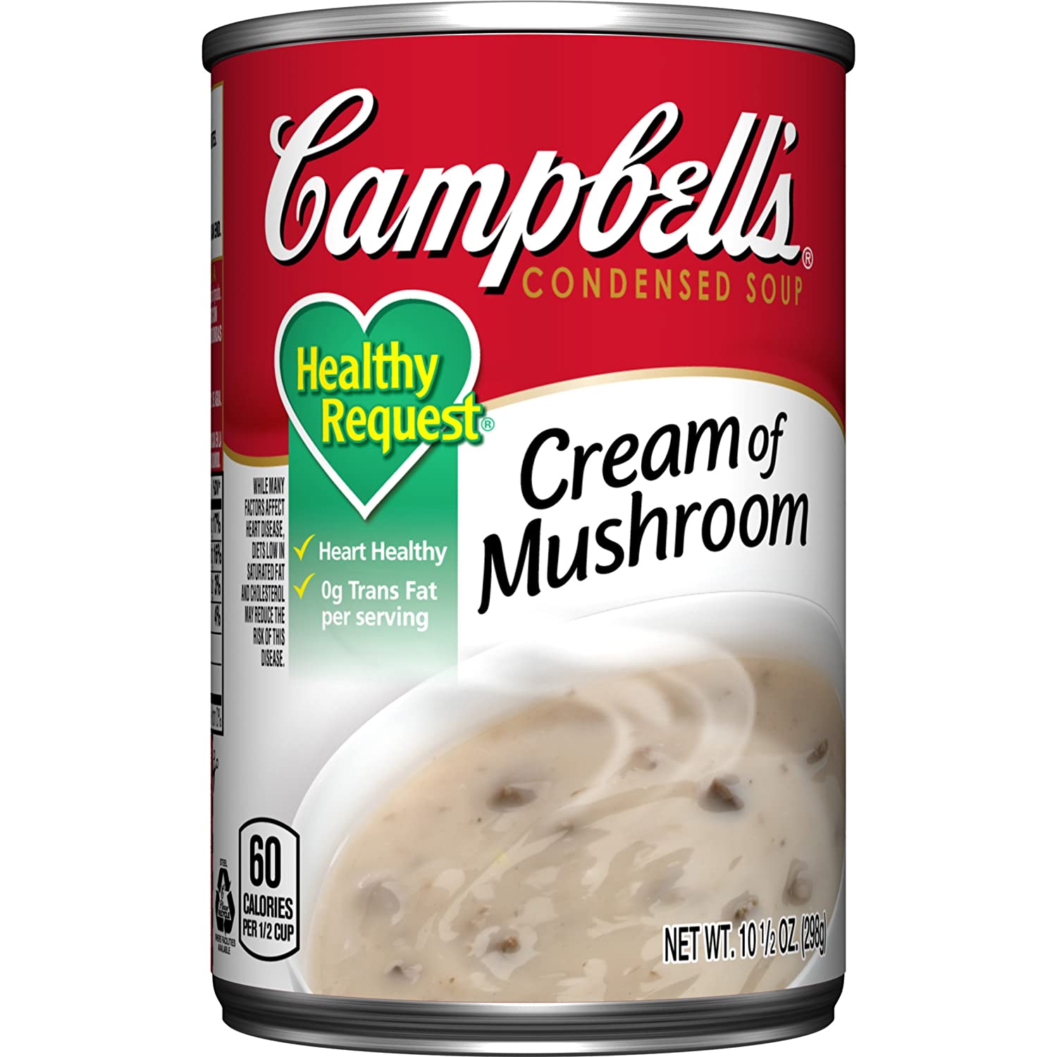 Is Campbell’s Condensed Cream of mushroom soup healthy?