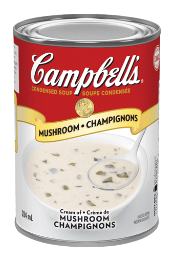 Is Campbells cream of mushroom vegan?