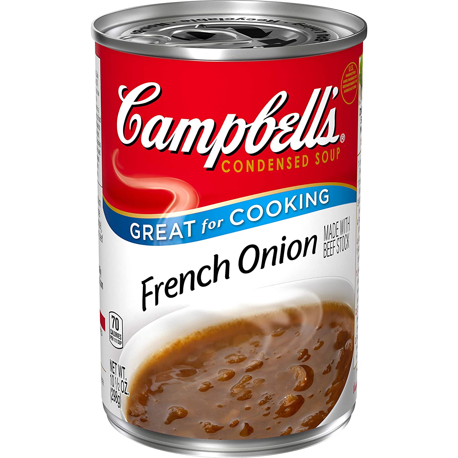 Is Campbells French onion soup vegetarian?