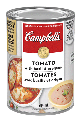 Is Campbell's tomato basil soup gluten free?