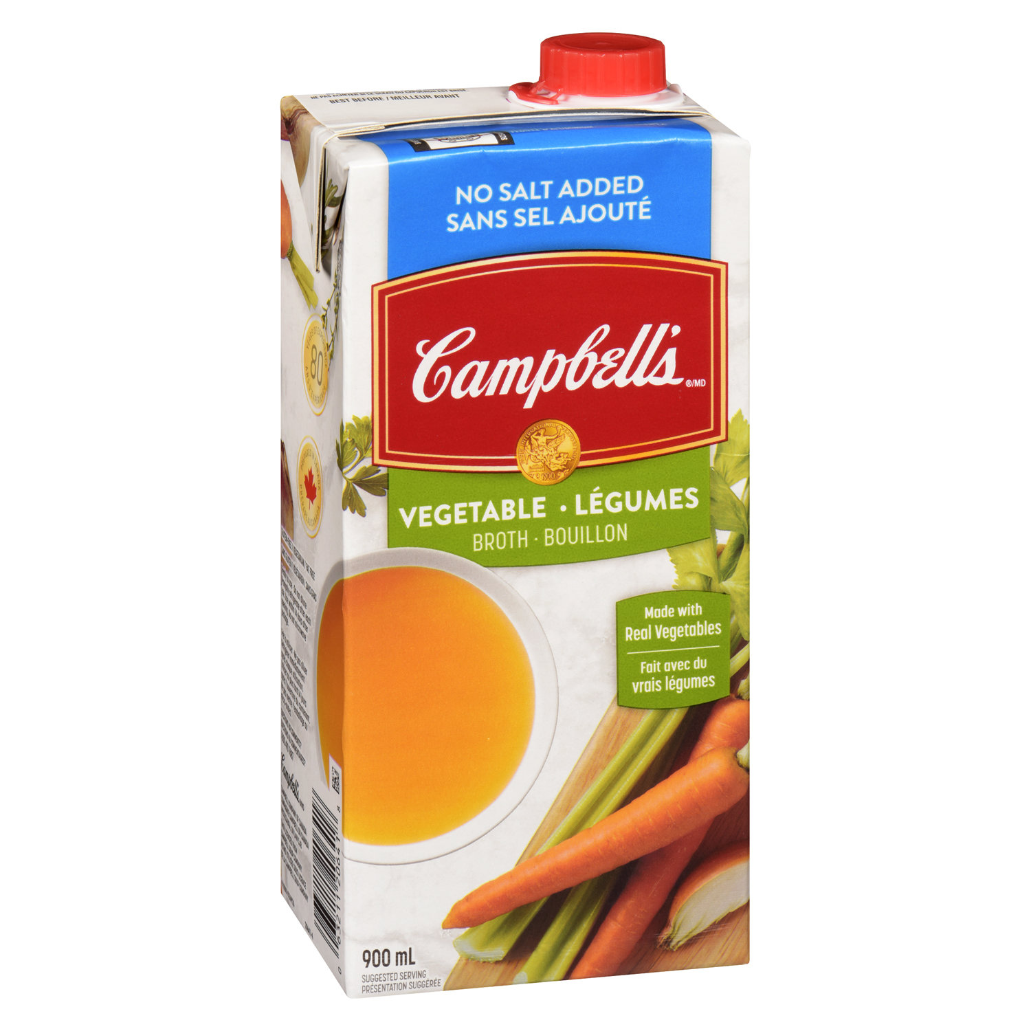 Is Campbells vegetable broth gluten free?