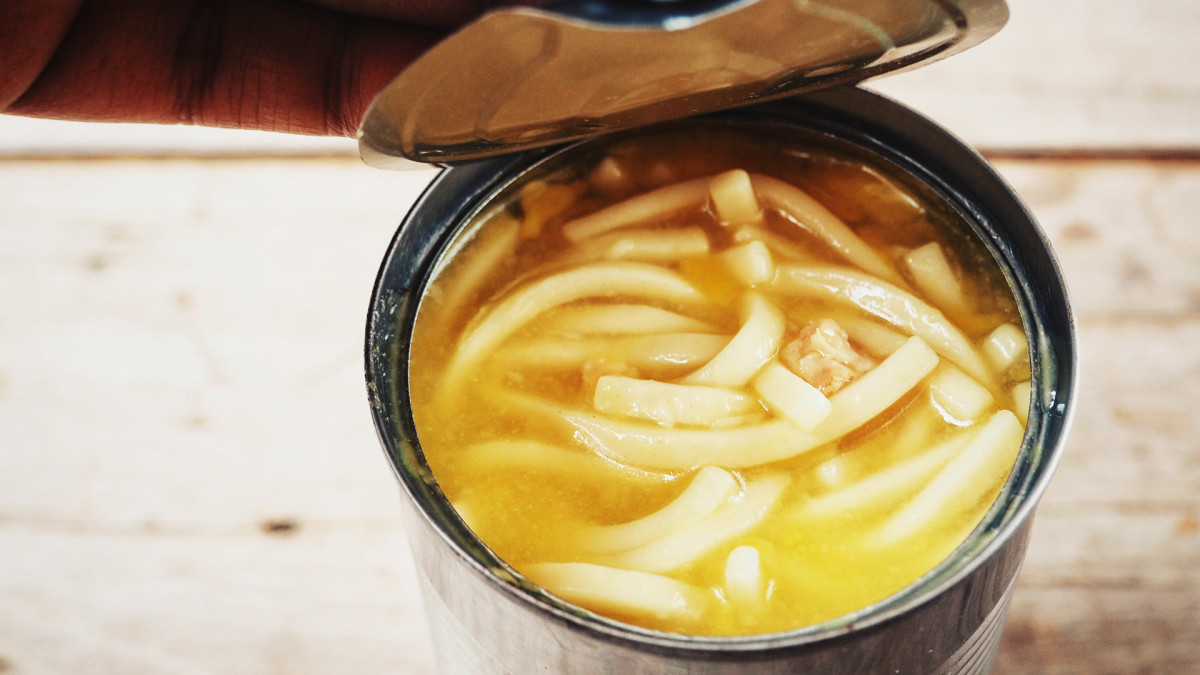 Is canned chicken noodle soup bad for high blood pressure?