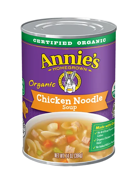 Is canned chicken noodle soup bad for you?