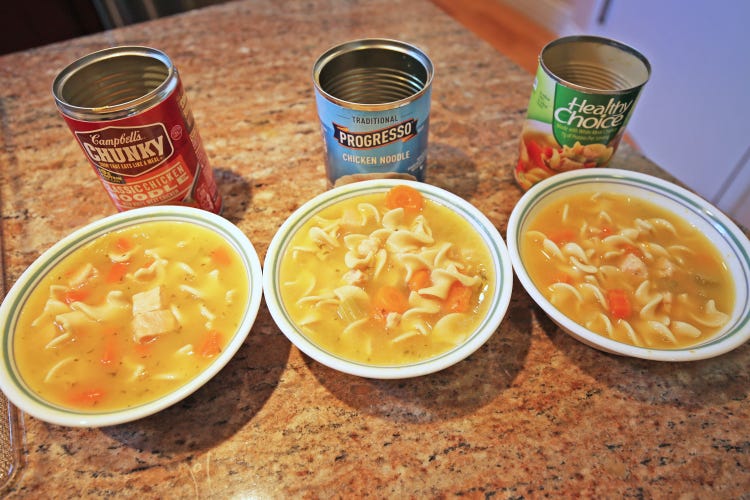 Is canned chicken soup better for you than homemade soup?