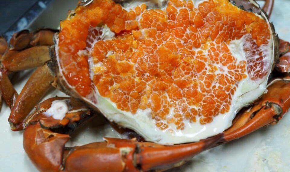 Is canned crab high in cholesterol?