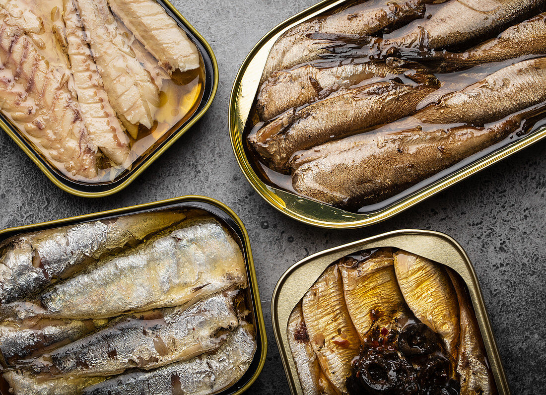 Is canned fish cooked in the tin?