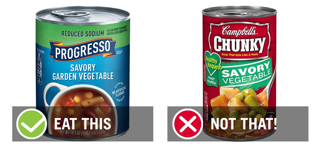 Is canned soup fattening?