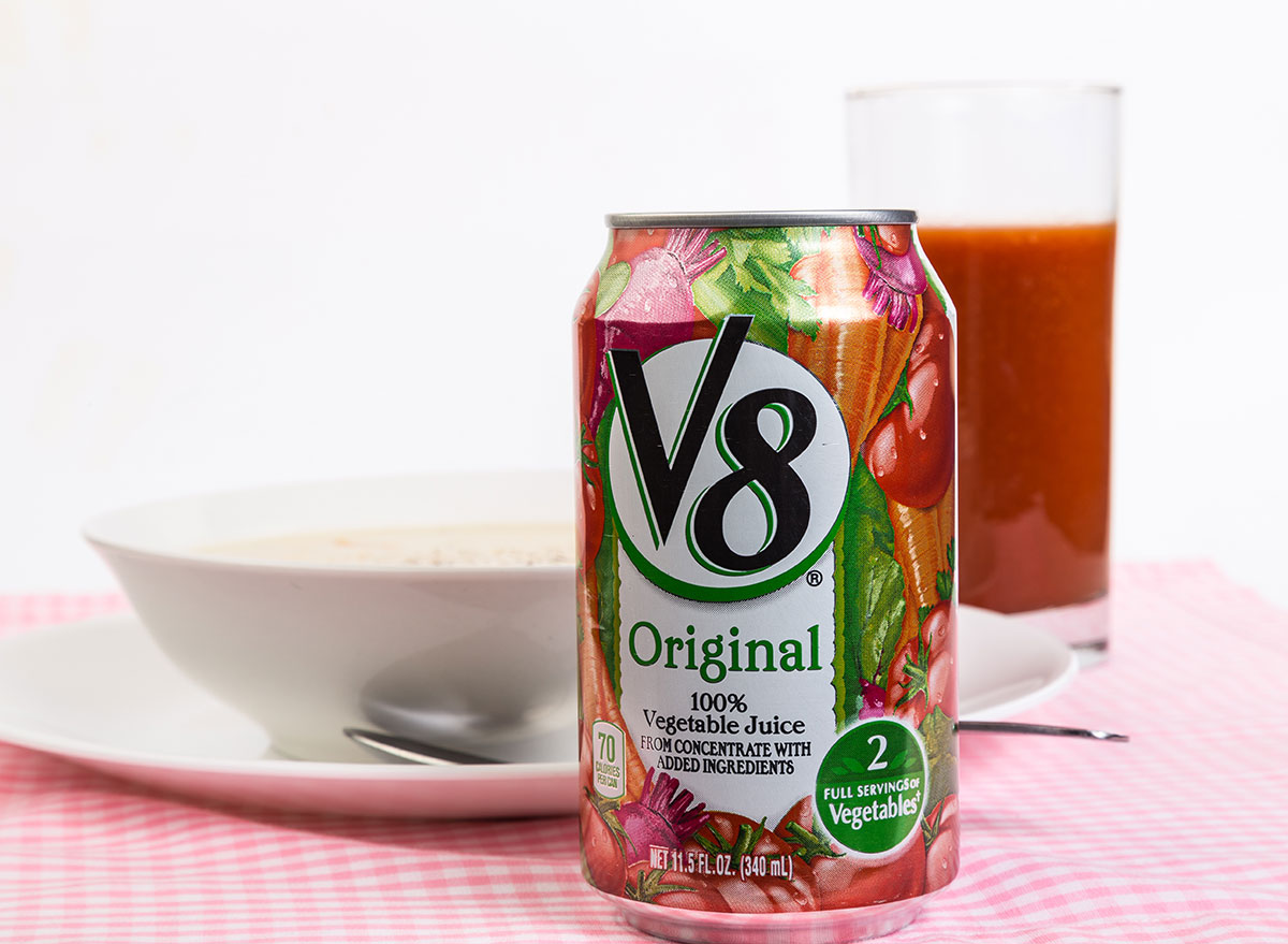 Is canned vegetable juice good for you?