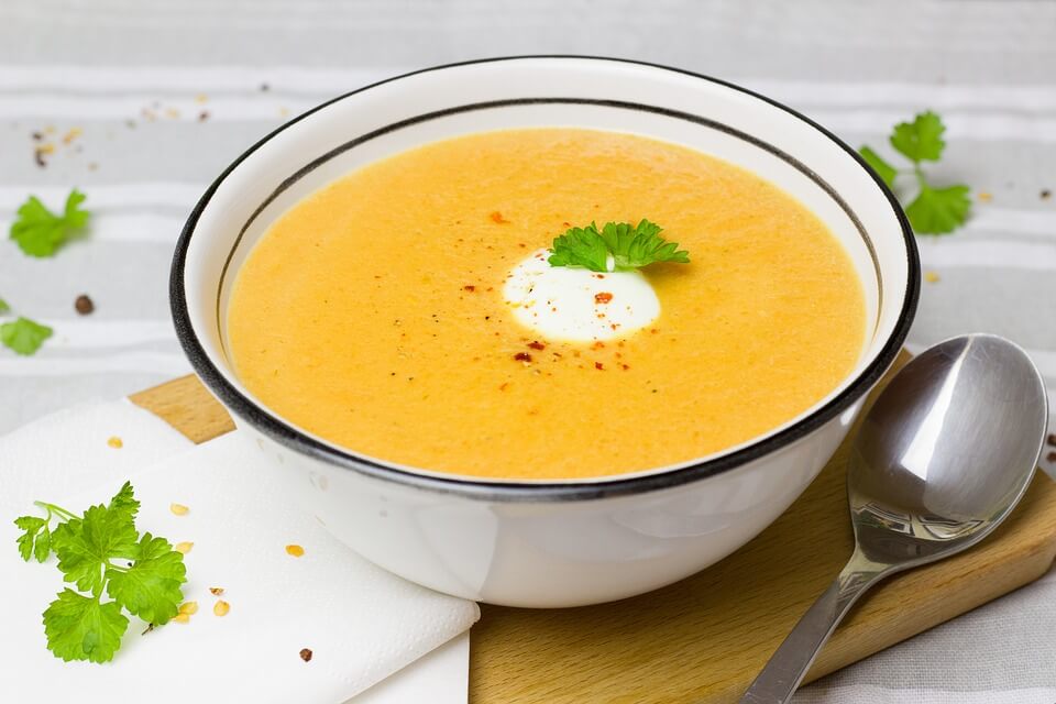 Is Carrot Soup good for eyes?