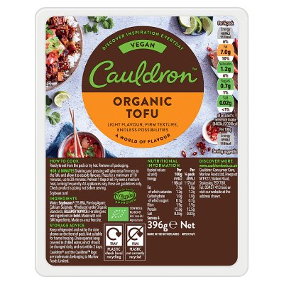 Is cauldron tofu organic?