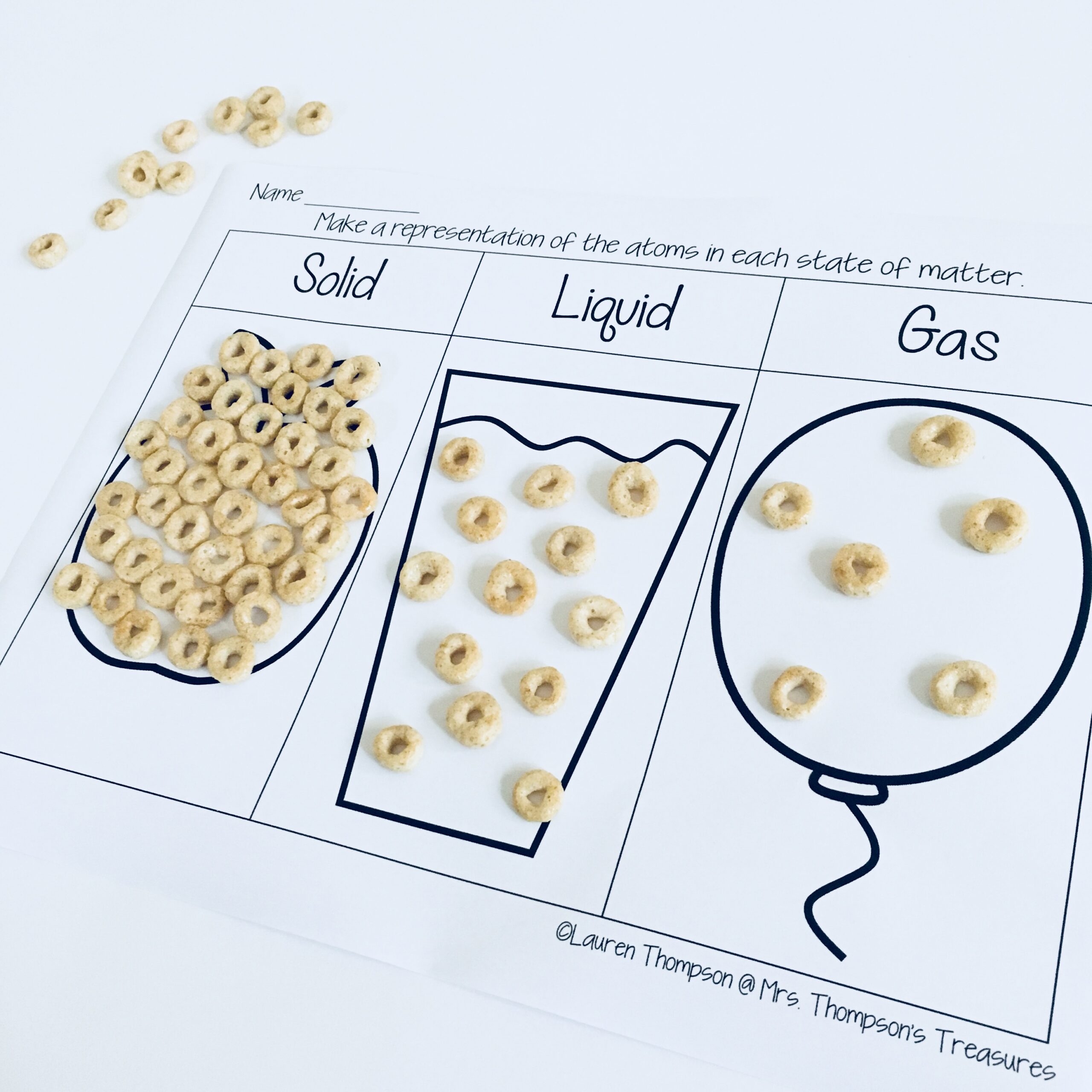 Is cereal a liquid or solid?