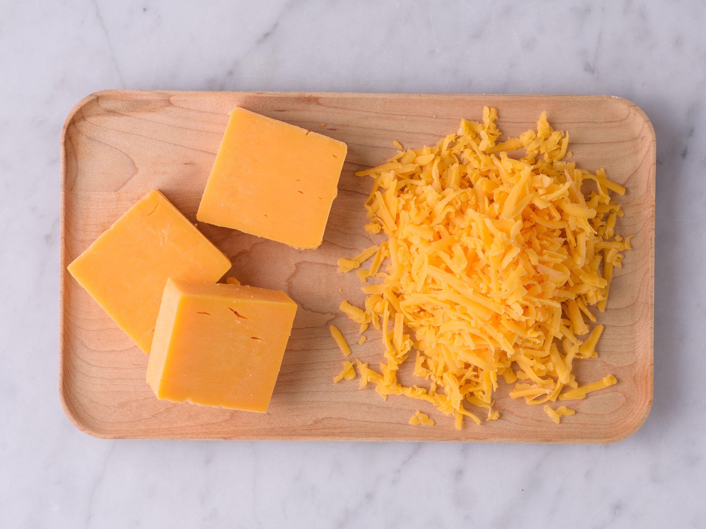 Is Cheddar cheese high in calcium?