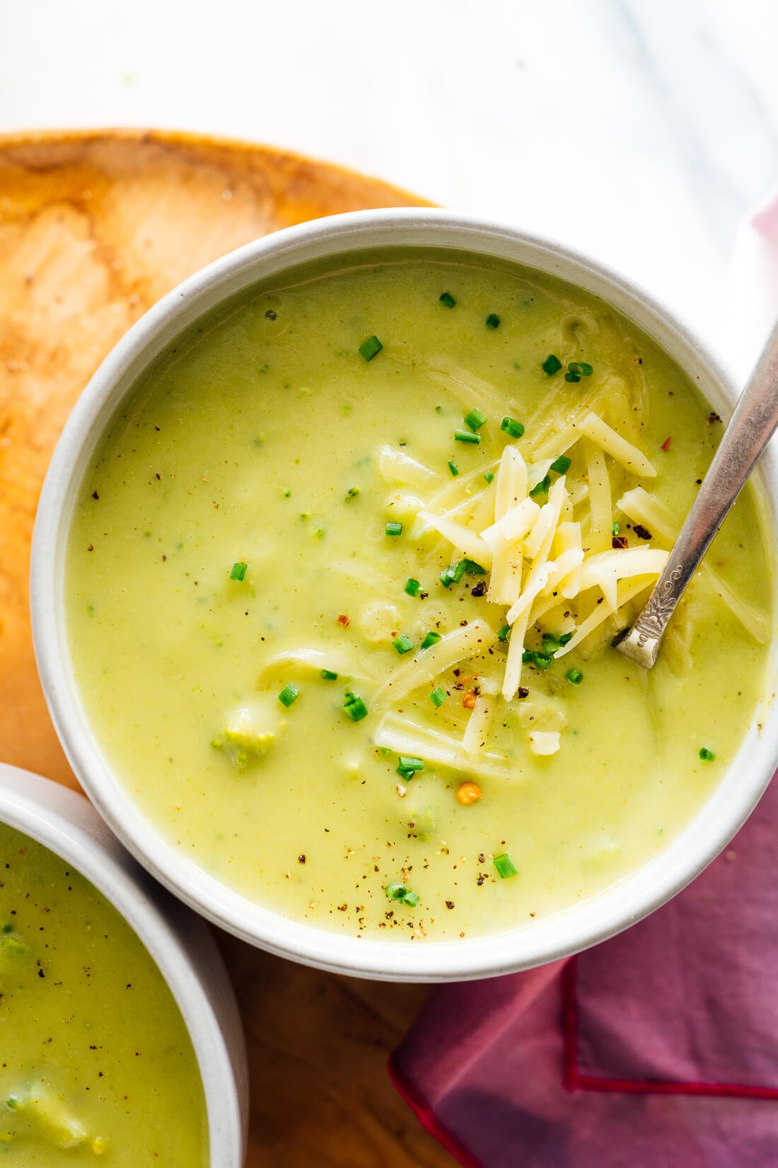 Is cheese and broccoli soup healthy?